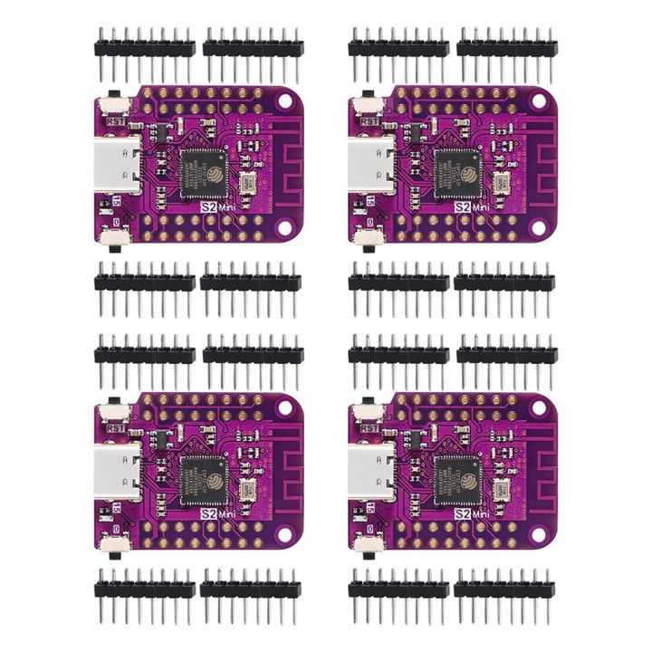 4pcs Esp32 S2 Mini V1 0 0 Wifi Iot Board Based S2 Mini Development