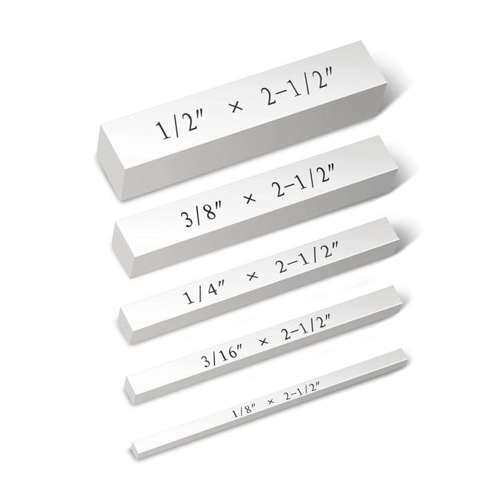 Set-Up Blocks Set 5pcs Gauge Blocks with Engraved Markings Machinist ...