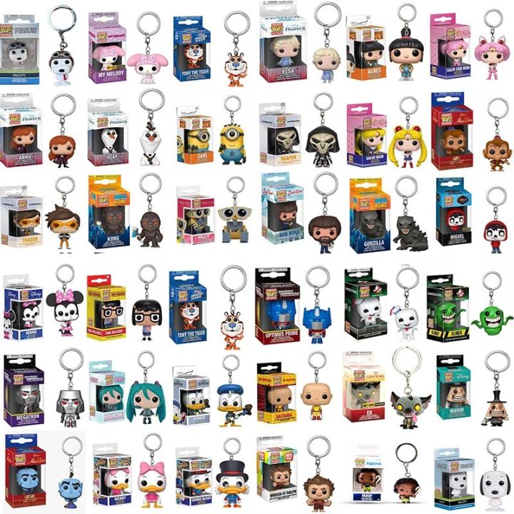 funko pop keychain 40 Styles Funko POP DISNEY Keychain Frozen Mickey ...
