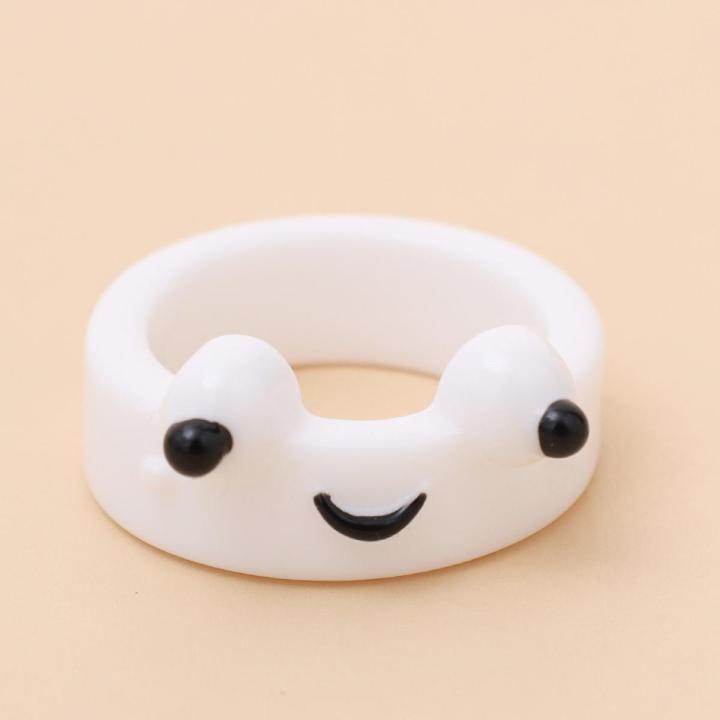 1pcs / Cartoon Frog Rings for Women Men Fashion Cute Frog Resin Ring ...