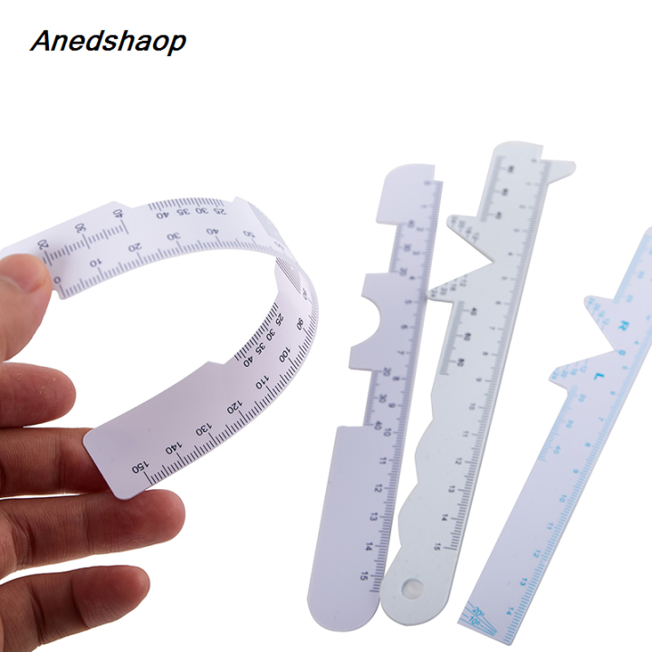 Anedshaop 1/4pcs PD Ruler Measure Optical Vernier PD Ruler Pupil ...