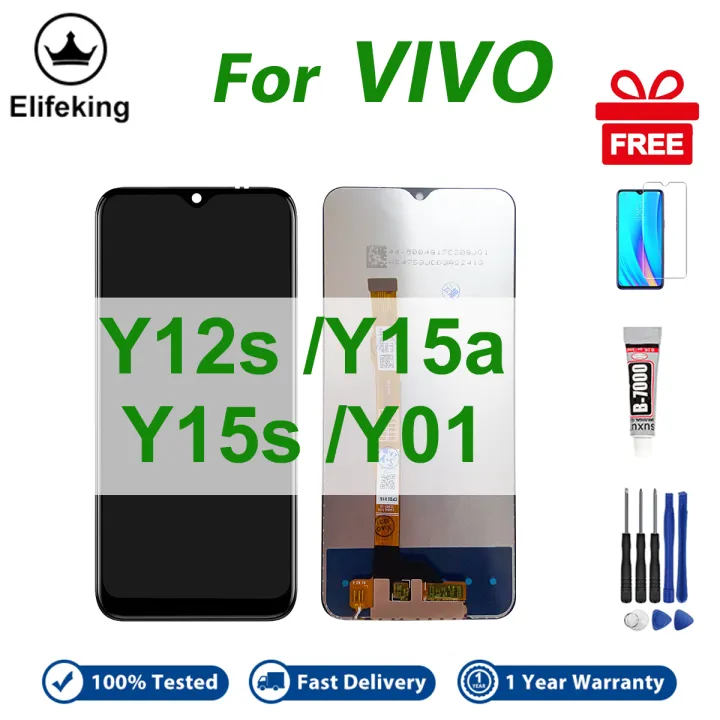 LCD NO Frame For Vivo Y12S Y15A Y15S Y01 Display Touch Screen Digitizer ...