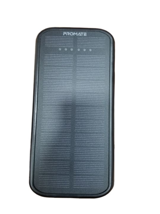 PROMATE 20000MAH ECO LIGHT SOLAR POWER BANK 20W | Daraz.lk