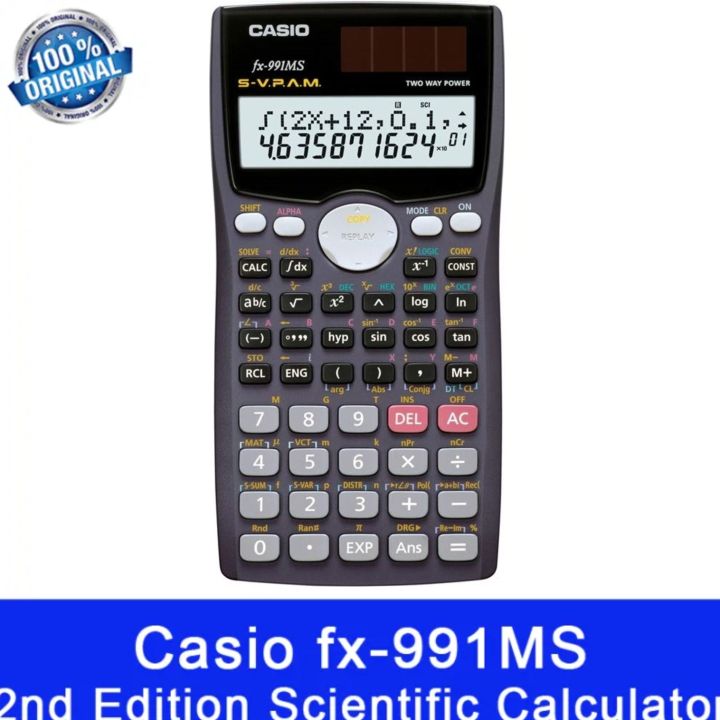Scientific FX 991 MS Calculator 1 Pcs Box | New Arrivals For A/L Exams ...