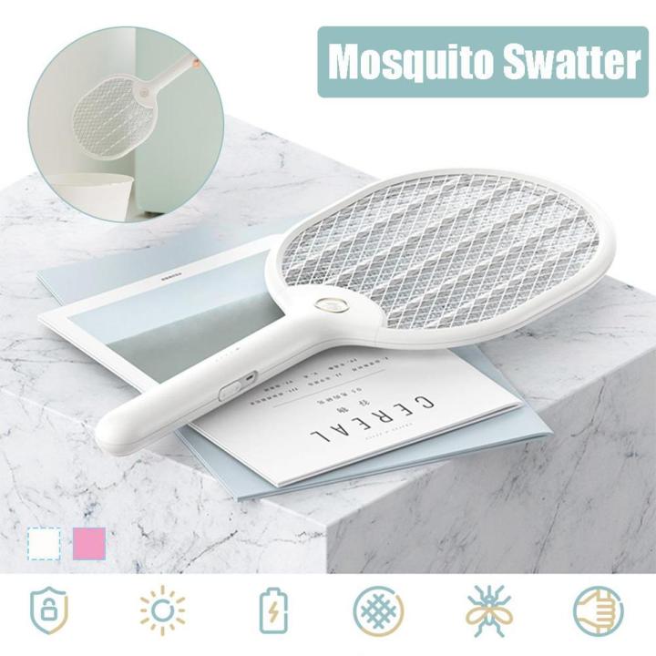 Electric Tools DIY LED Fly Insect Killer Racket Bug Zapper Handle ...