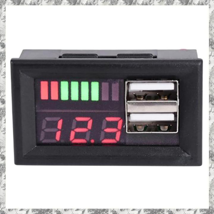 CGearuppt 12V Digital Voltmeter Voltage Battery Panel Meter for Car ...