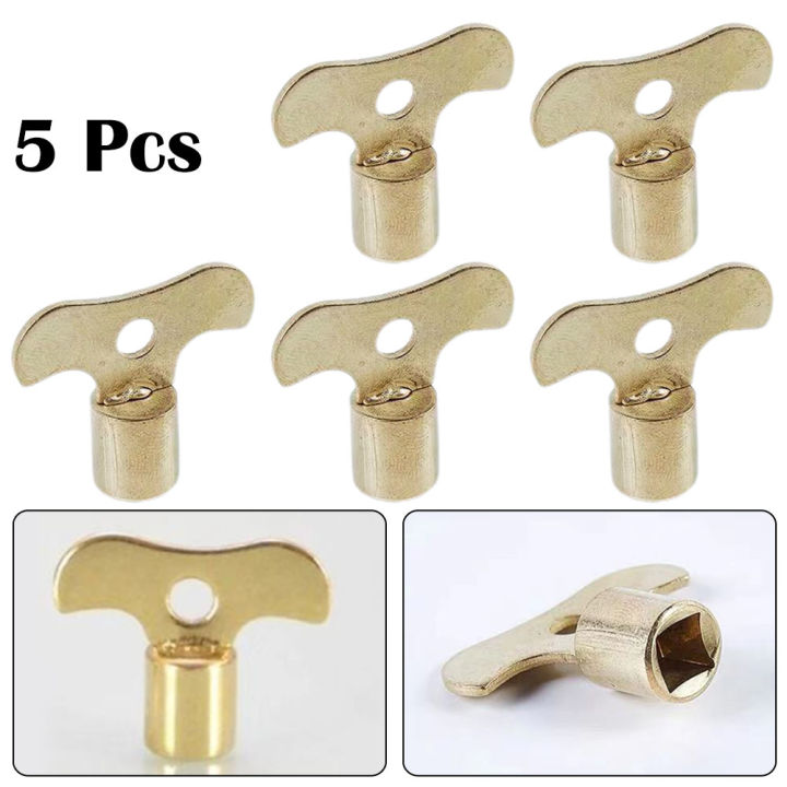 5pcs Kitchen Faucet Keys For Ventilation Air Bathroom Retro Radiator ...