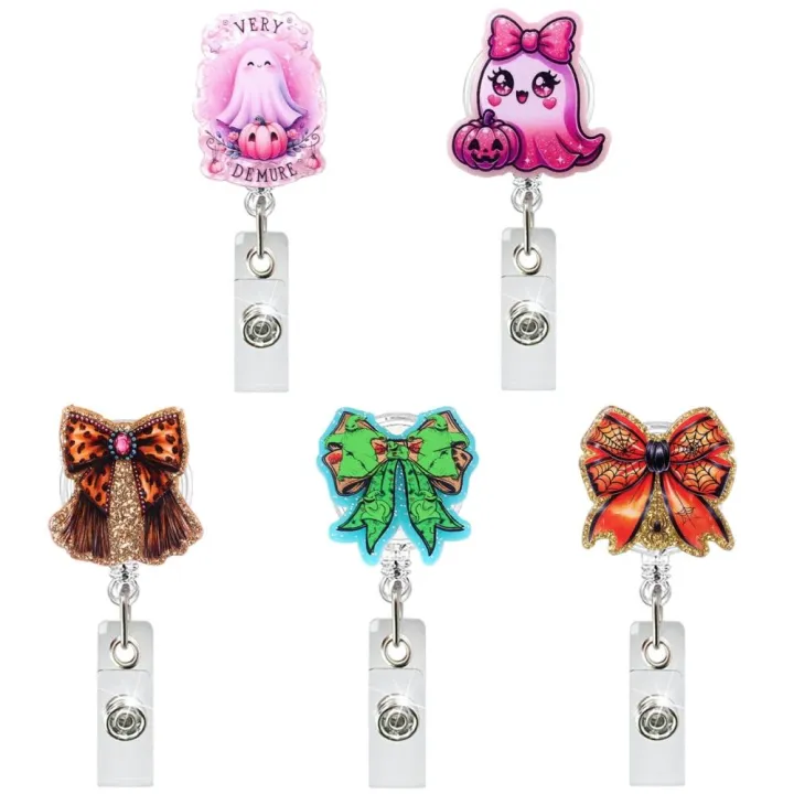 Compact Badge Reel Expressive Retractable Badge Clip Lightweight ...