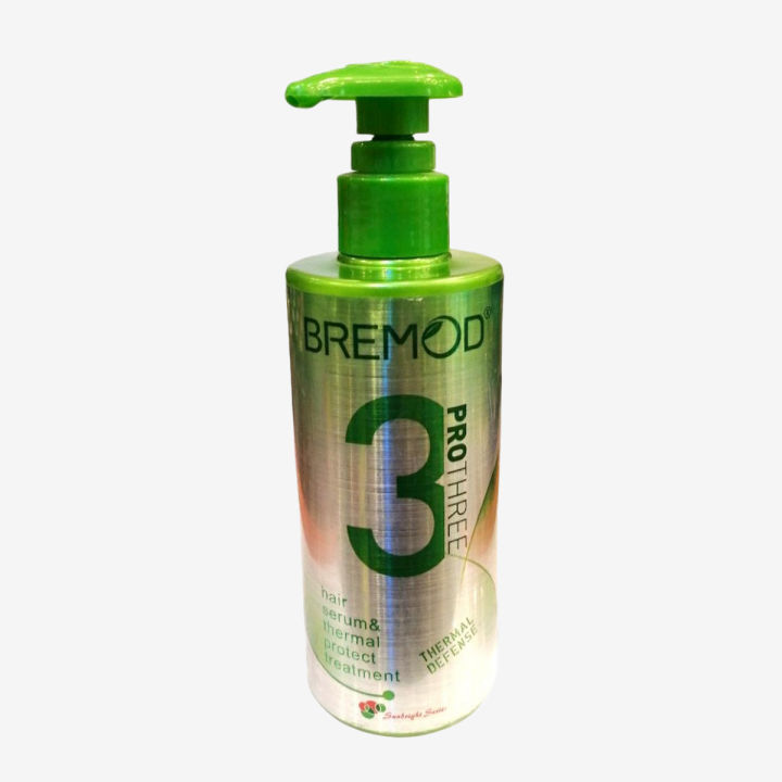Bremod Pro three Hair Heat Pro serum thermal protect treatment | Bremod ...