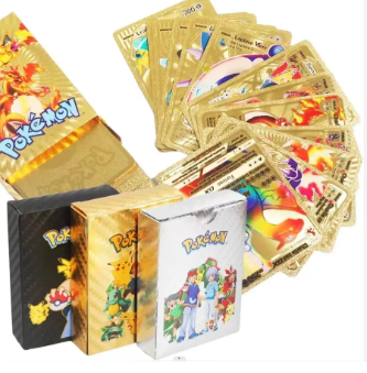 Pokemon Plastic Cards Pack - 10/55 Cards High Quality Pokemon Playing ...