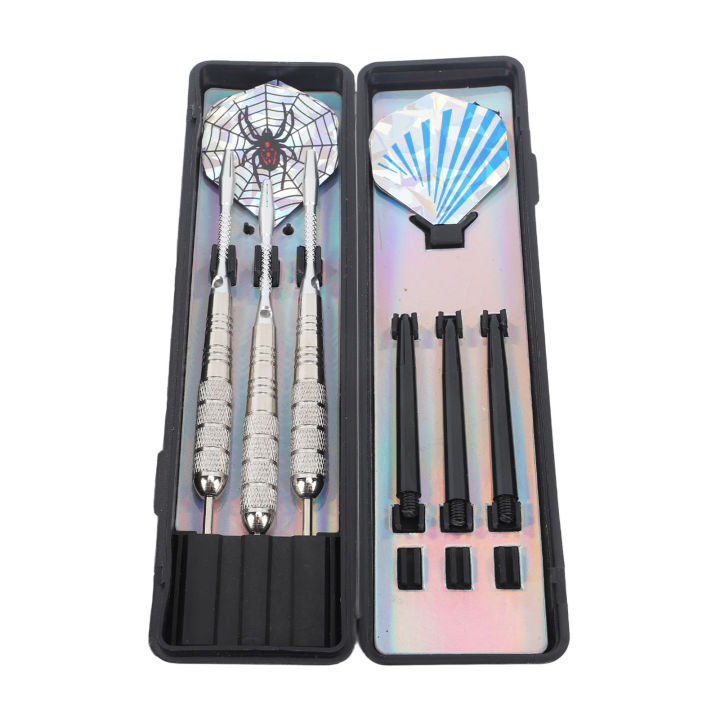Metal Tip Darts Set Iron Aluminum Enhanced Grip Professional Darts for ...
