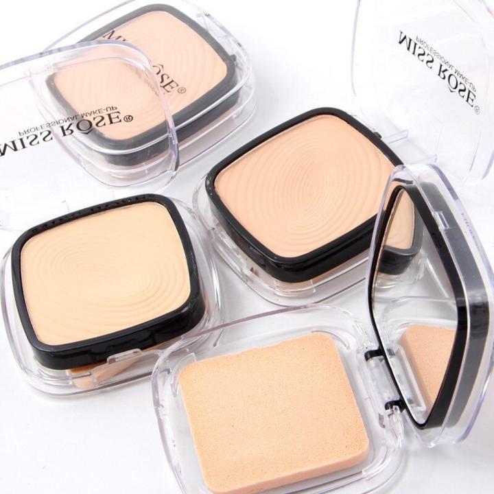 Miss Rose Powder Foundation Palette Base Face Cream Contour Concealer ...