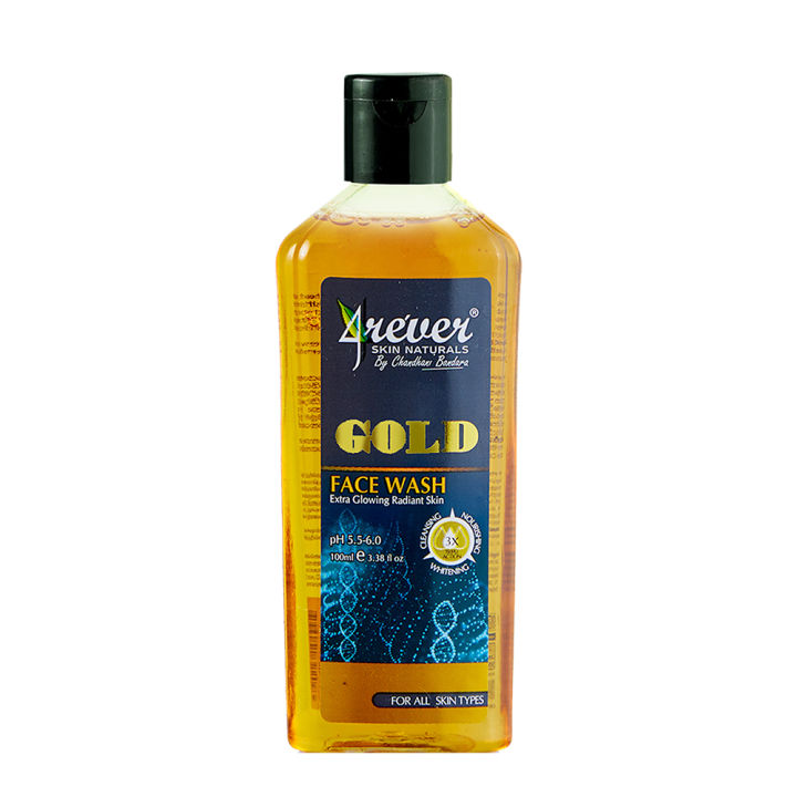 4rever Gold Face Wash 100ml | Daraz.lk