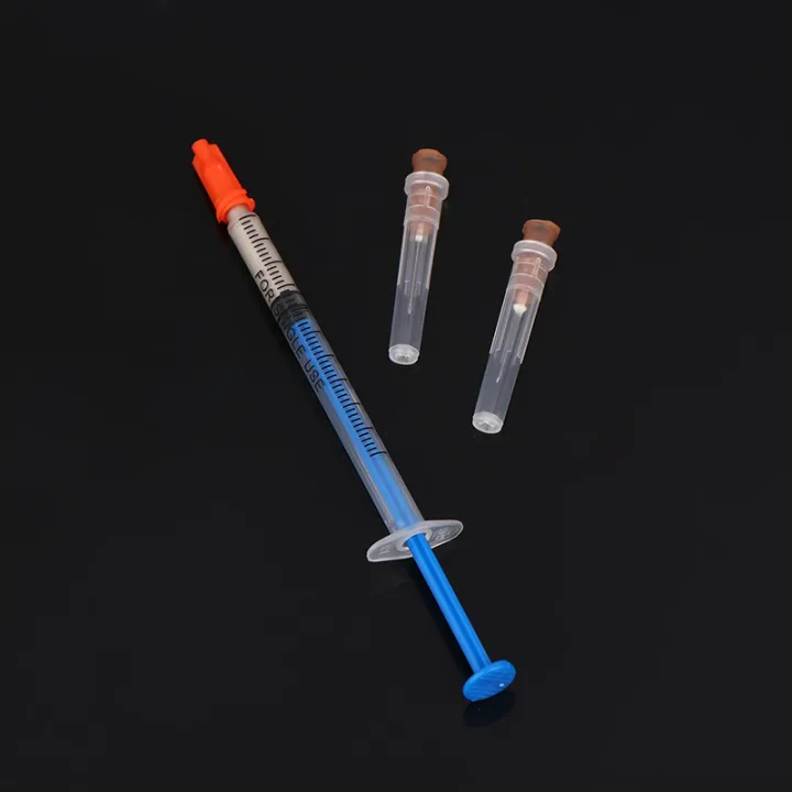 1Pc 0.4MM Conductive Adhesive Glue Silver Paint Pen With 2 Needles For ...