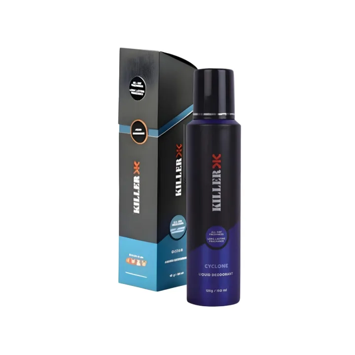 Killer X Cyclone Purple Gas Free Body Spray Perfume Fragrance Liquid ...