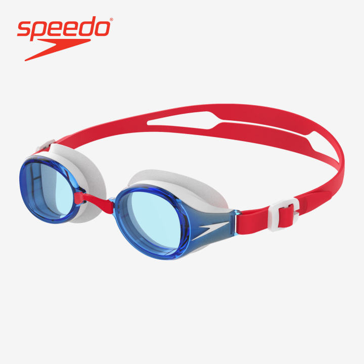 Speedo Boys Girls Fitness Swimming Goggles Hydropure - Red - 8 ...