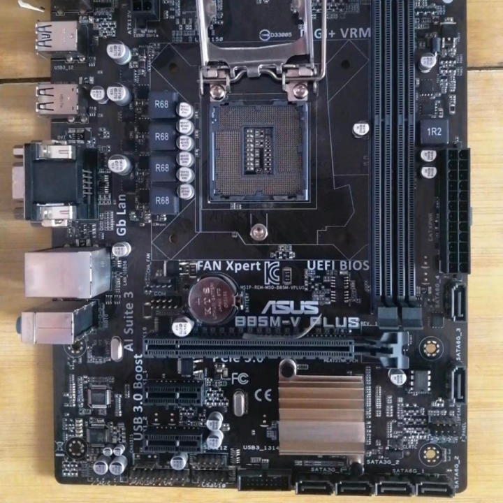 ASUS B85M-V PLUS Motherboard Intel B85 LGA 1150 DDR3 16GB Micro ATX ...