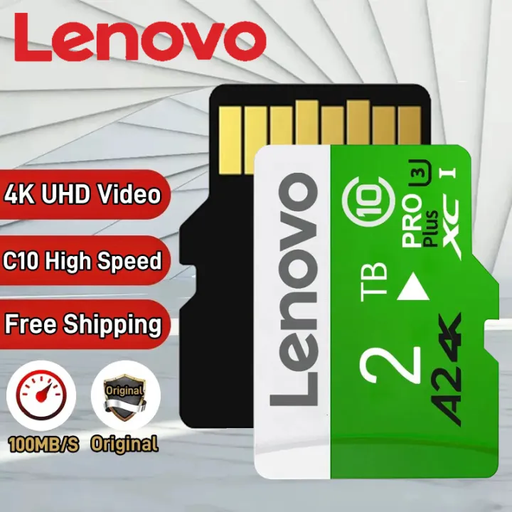 Lenovo SD Memory Card 2TB Micro TF/SD Card 1TB Class 10 High Speed A2 U3 Flash TF Card V60 2 Tb ...