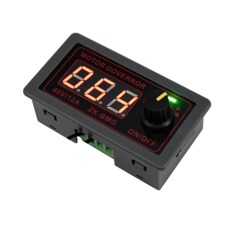 DC 9-60V 12A Motor Controller PWM Adjustable Speed Display Encoder ...