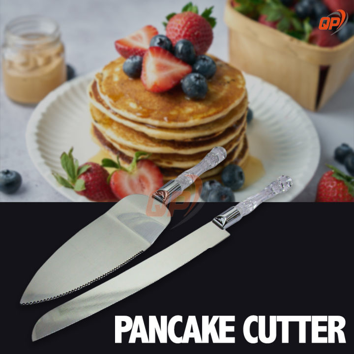 QP Stainless Steal Pancake & Cake Cutter | Daraz.lk