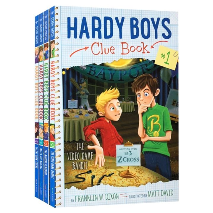 Hardy Boys Clue Book Collection Books 1-4 (Boxed Set): The Video Game ...