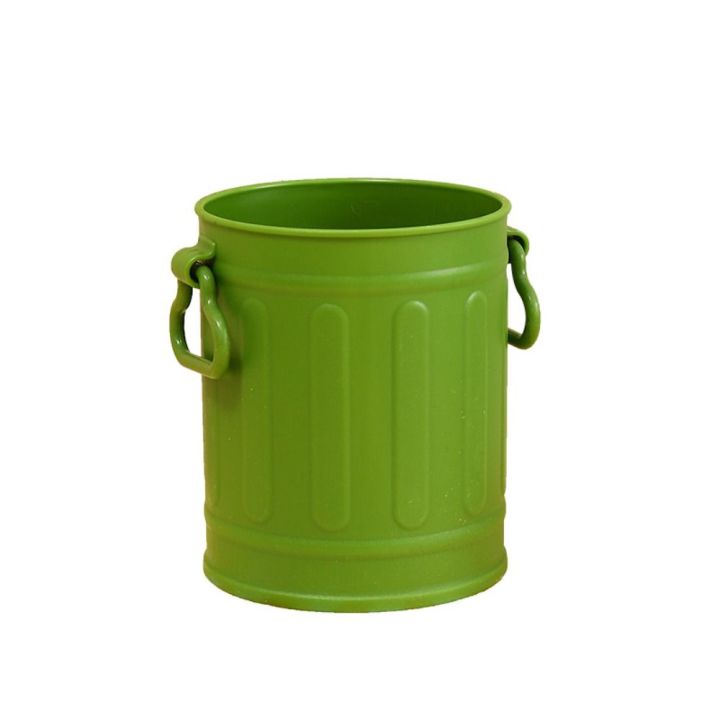 Portable Retro Pen Holder Plastic Cute Pen Bucket Reusable Multi ...