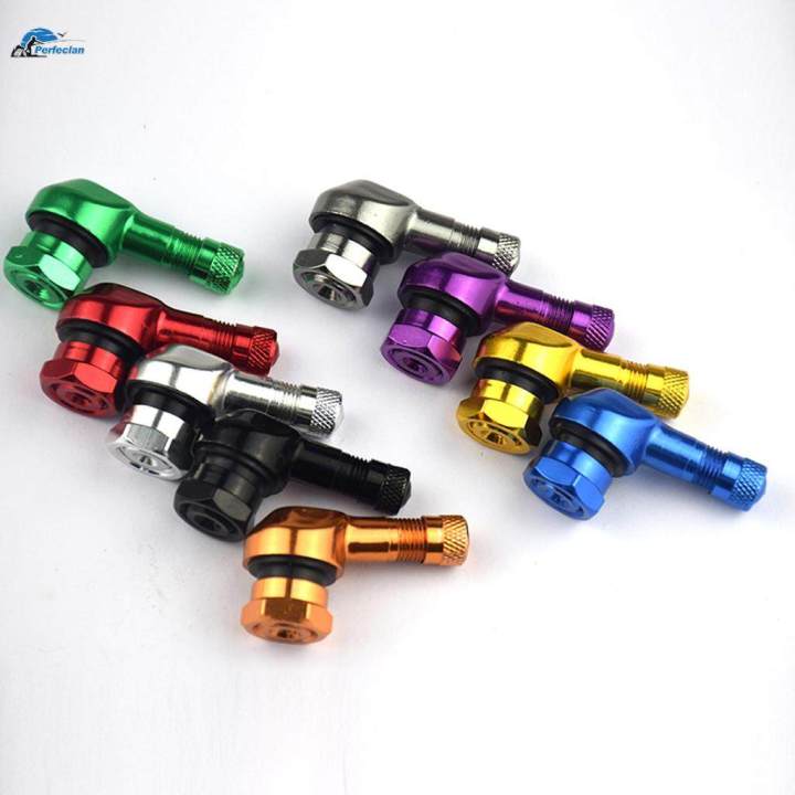 2Pcs 90 Degree CNC Motorcycle Stems Tire 10mm Rim Wheel | Daraz.lk