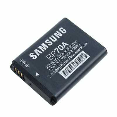 Samsung BP70A 3.7V (3.7B) 700mAh(2.7Wh) OEM Camera Battery BP-70A / BP ...