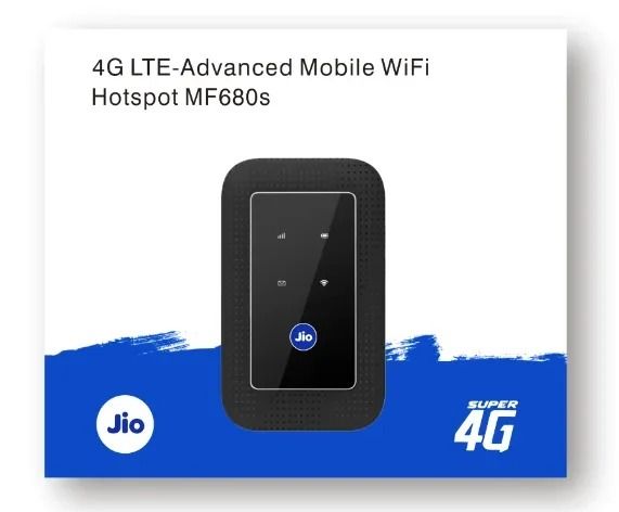 JIO 4G LTE Mobile WiFi Hotspot Portable Router MF680s | Daraz.lk