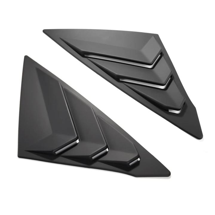 Rear Side Window Louvers for 11Th 22-23 -Matt Black | Daraz.lk