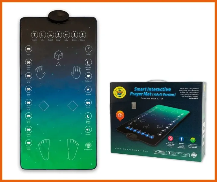 Smart Interactive Adult Prayer Mat - Perfect for Adults & Reverts, My ...