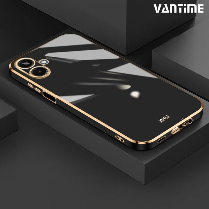 Vantime Case for Samsung Galaxy A06 4G Soft Electroplated Glossy Back ...