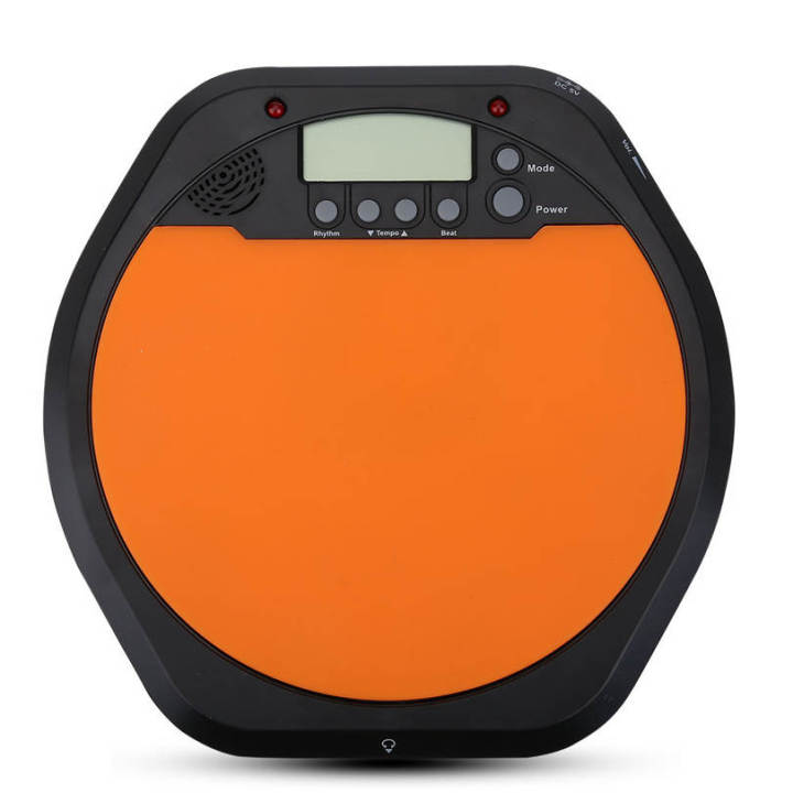 LCD Digital Drum Pad Metronome Drummer Training Practice with Stereo ...