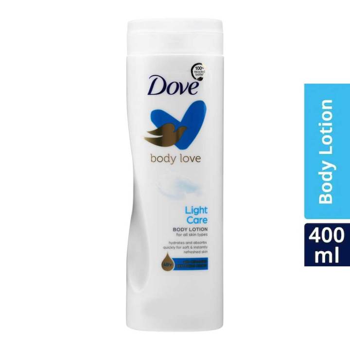 DOVE Nourishing Body Care Light Hydro or LIGHT CARE Body Lotion Dlhr ...