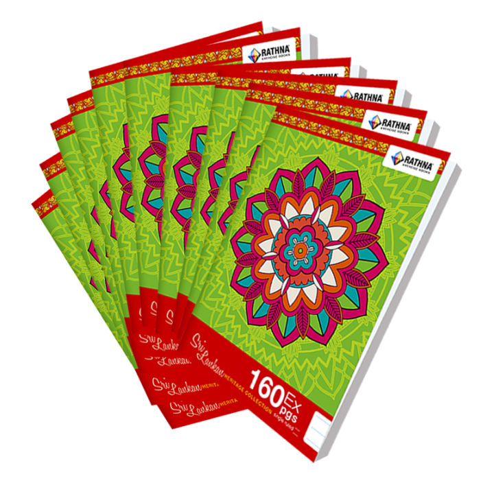 160 pages Single Rule 10 bundle Exercise Book | Daraz.lk