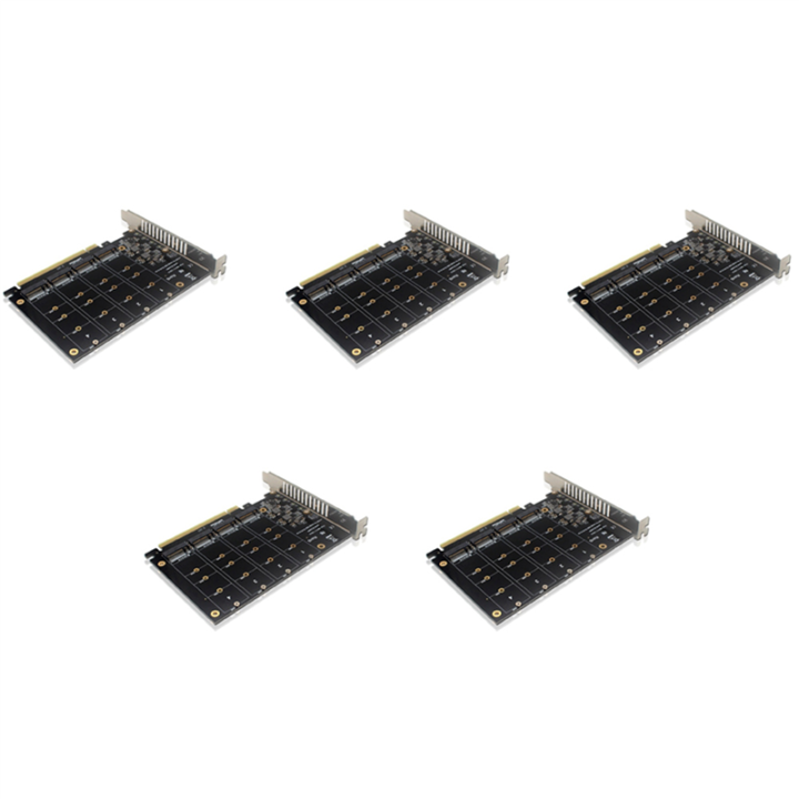 5X PH44 NVME 4-Disk Array Card PCIE Signal Split Array Card | Daraz.lk