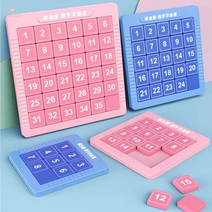 Number Sorter Sliding Puzzle Number Puzzle Game for Game Training ...