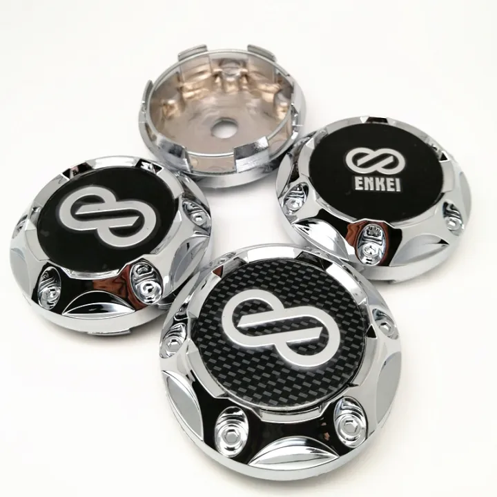 4pcs 68mm Wheel Center Caps For Enkei Car Styling 64mm Auto Rims Emblem ...