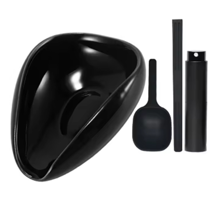 Coffee Bean Dosing Cup andSpoon Set Ceramic Dosing Vessel Measuring ...