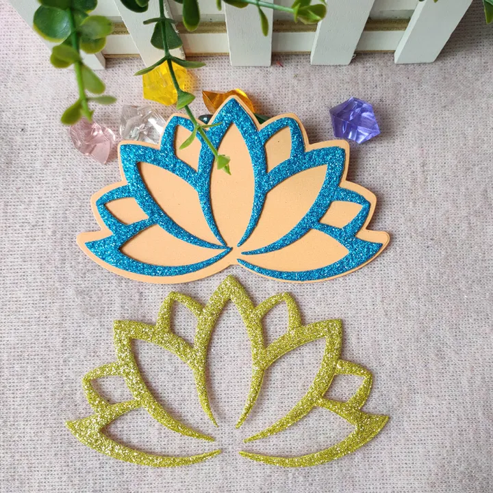New Lotus Flower Metal Cutting Die Scrapbook For Photo Album Paper Diy ...