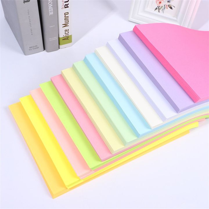 colored mixed a4 size multipurpose copy 80g 100 sheet colour paper ...