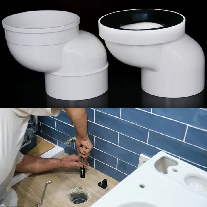 Durable 110mm Toilet Shifter Pipe PVC Plastic Offset Design Offset ...