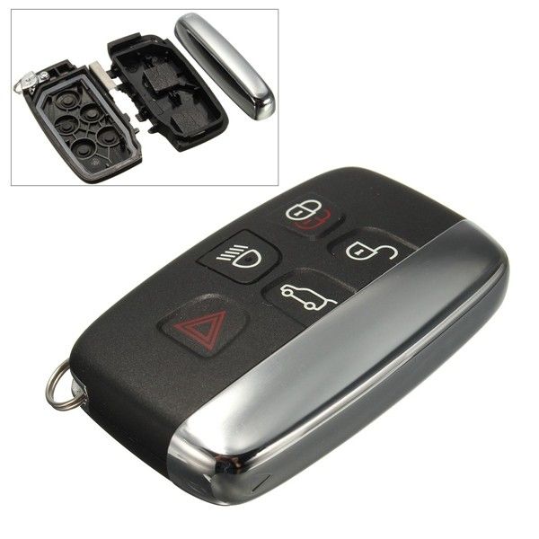【Best】5 Button Remote Key Fob Smart Key Shell/Case For Land Rover Lr4 ...