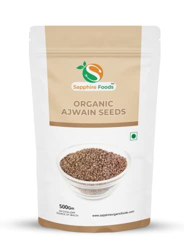 SAPPHIRE FOODS Organic Ajwain Seeds Fresh Whole Ajwain Seeds | Carom ...