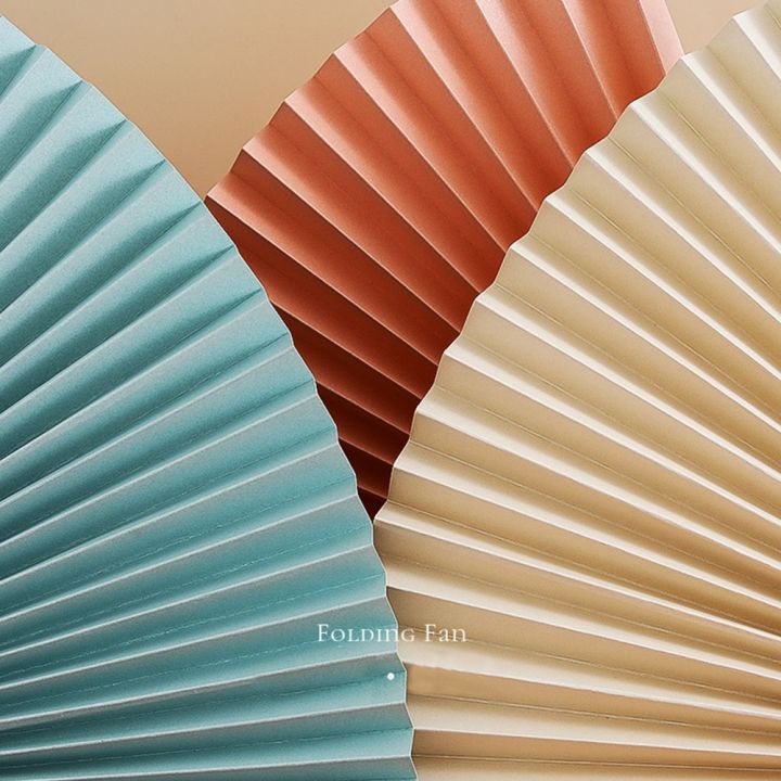 Hot! Paper Fan Background Paper Photography Prop Gourmet Tools Photo ...