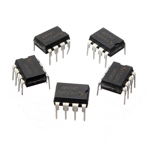 5 LM358P/N DIP-8 dual operational amplifier chips | Daraz.lk