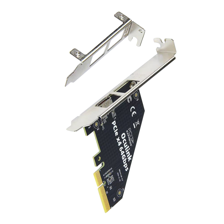 PCIe X4To SFF 8611&8612 Adapter Card Expansion Card PCIeX4/to Oculink ...