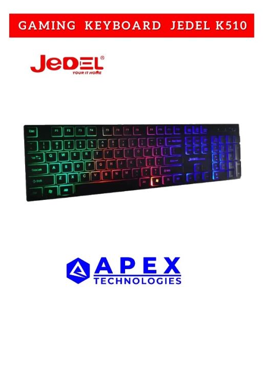 Gaming Keyboard Jedel K510 LED Backlight | Daraz.lk