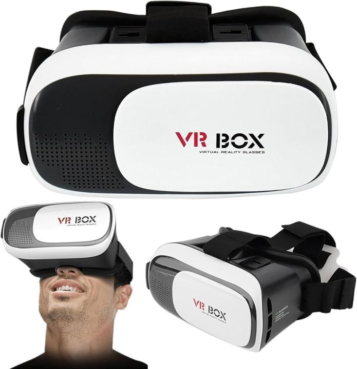 VR Headset VR BOX Virtual Reality Glasses 3D | Daraz.lk