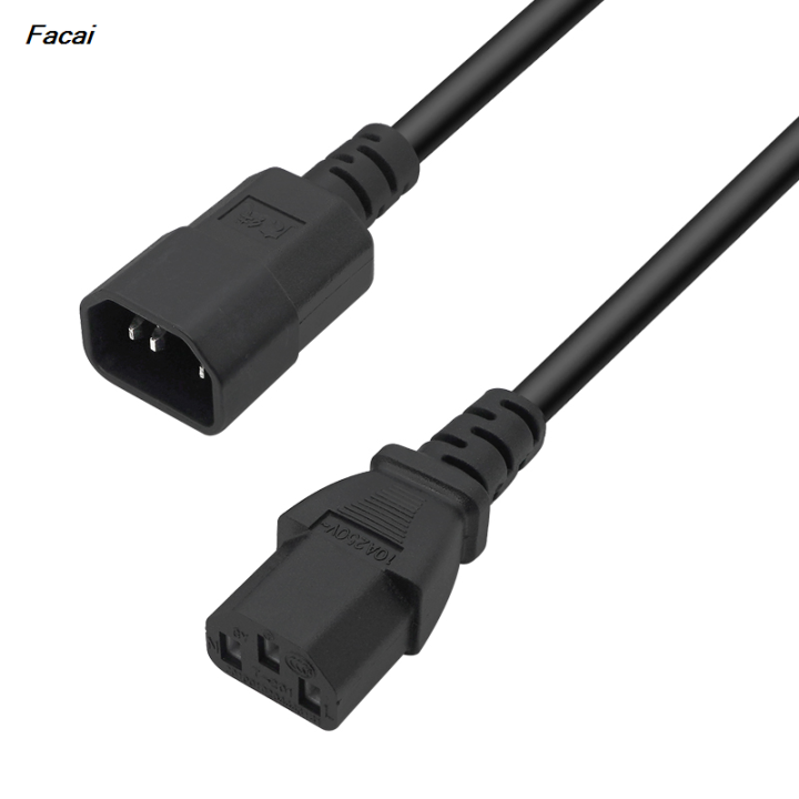 Facai IEC C14 C13 Extension Cord 3m 5m UPS Cable IEC 320 C13 Power ...